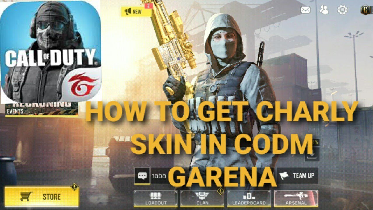 How to get charly skin (Garena version) - YouTube