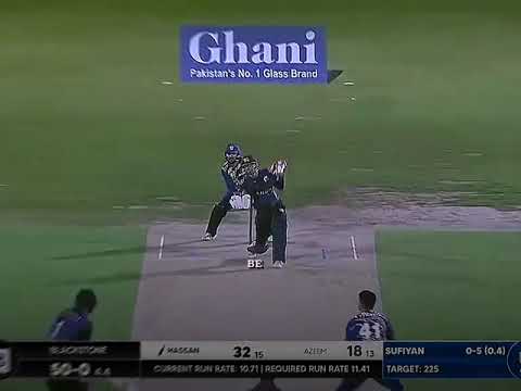 Hassan amazing batting - YouTube