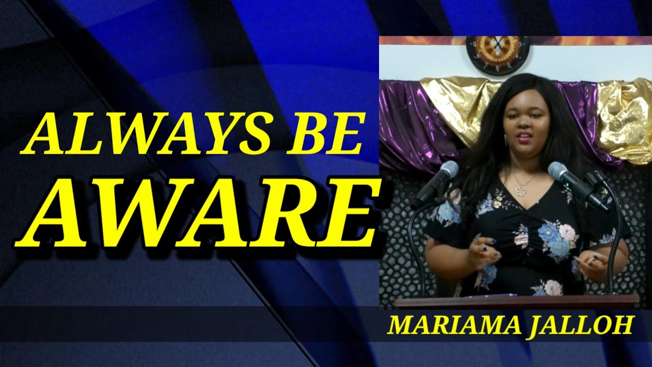 ALWAYS BE AWARE - YouTube