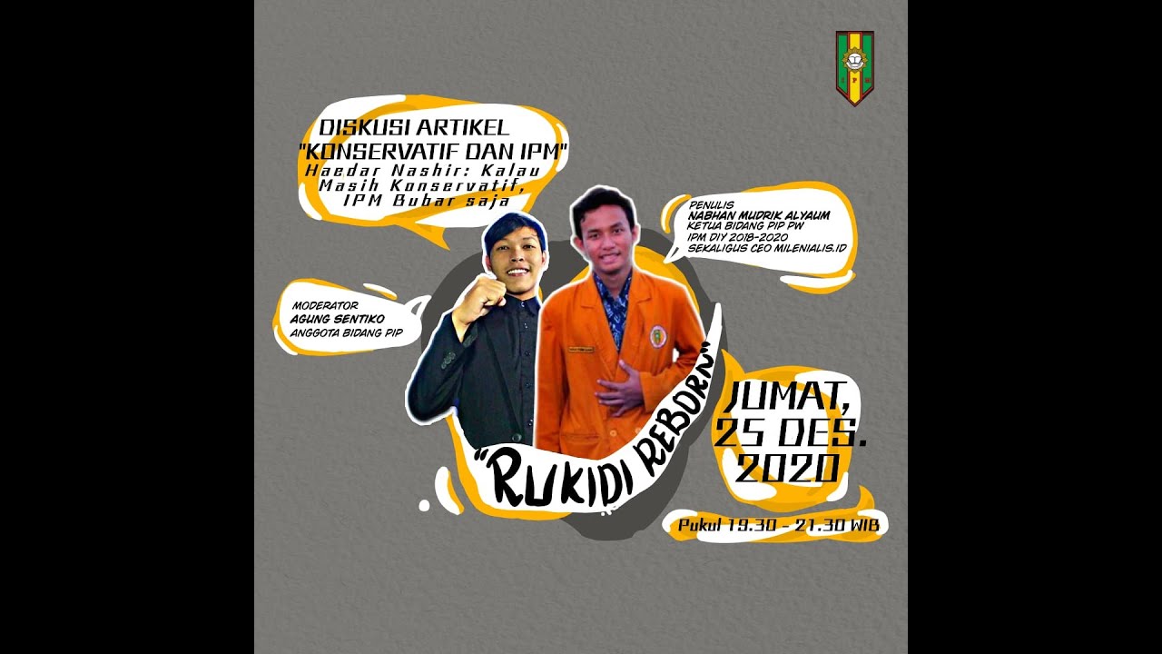 RUKIDI SEASON 1 : KONSERVATIF DAN IPM - YouTube