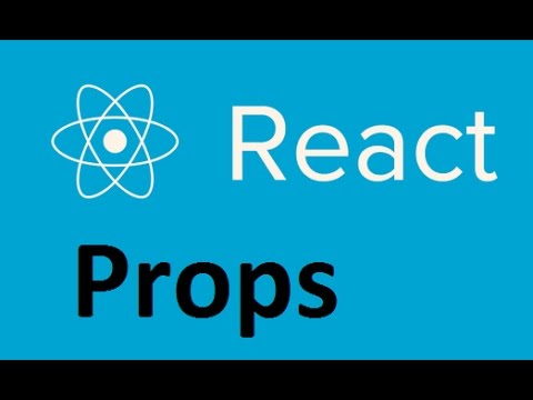 React.JS Tutorials 4 Props - YouTube