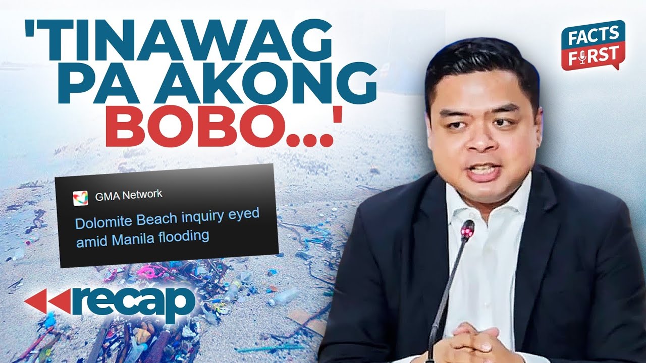 Cong. Terry Ridon, gigisahin ang mga may pakana ng Manila Bay dolomite ...