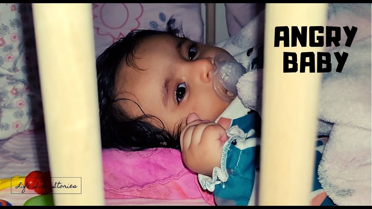 Angry Baby | Baby Upset With Her Parents | Baby Moods | Baby Won't Talk ...