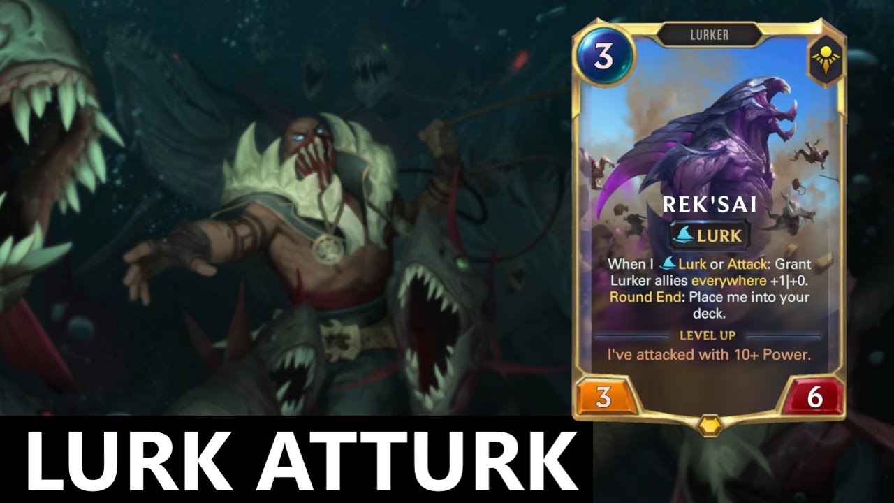 PYKE AND LURK ARE THE BEST!!! | Legends of Runeterra Gameplay | LoR ...
