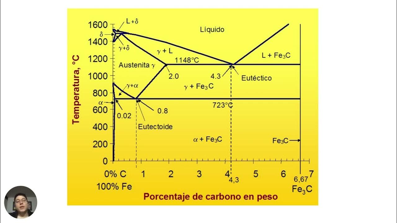 DIAGRAMA DE FASES HIERRO CARBONO 2 - YouTube
