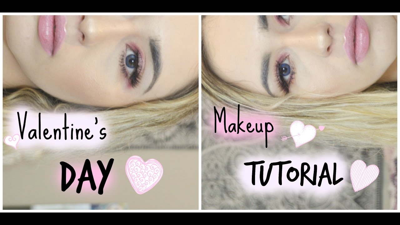 Valentine's Day Makeup Tutorial - YouTube
