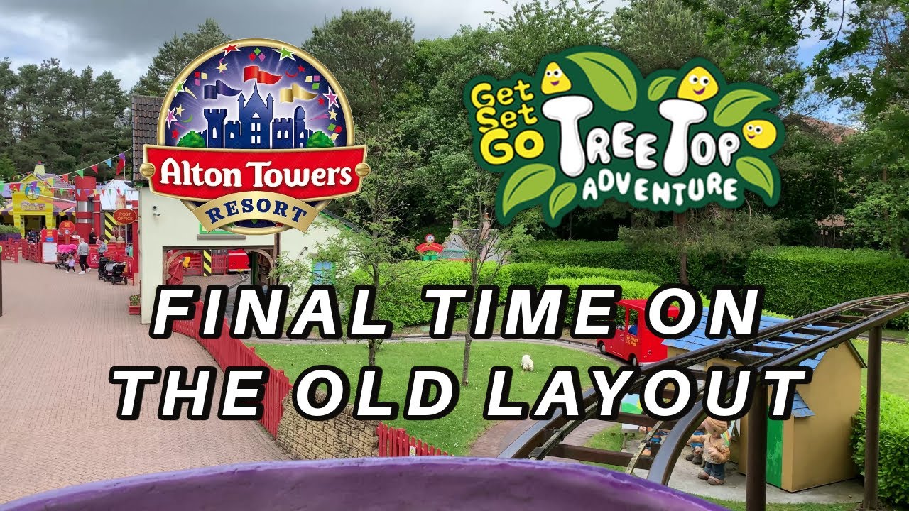 Alton Towers Get Set Go Tree Tops Adventure ON RIDE POV - YouTube