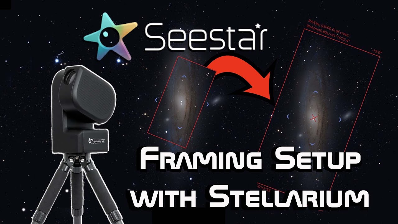Seestar Framing Mode Setup in Stellarium - YouTube