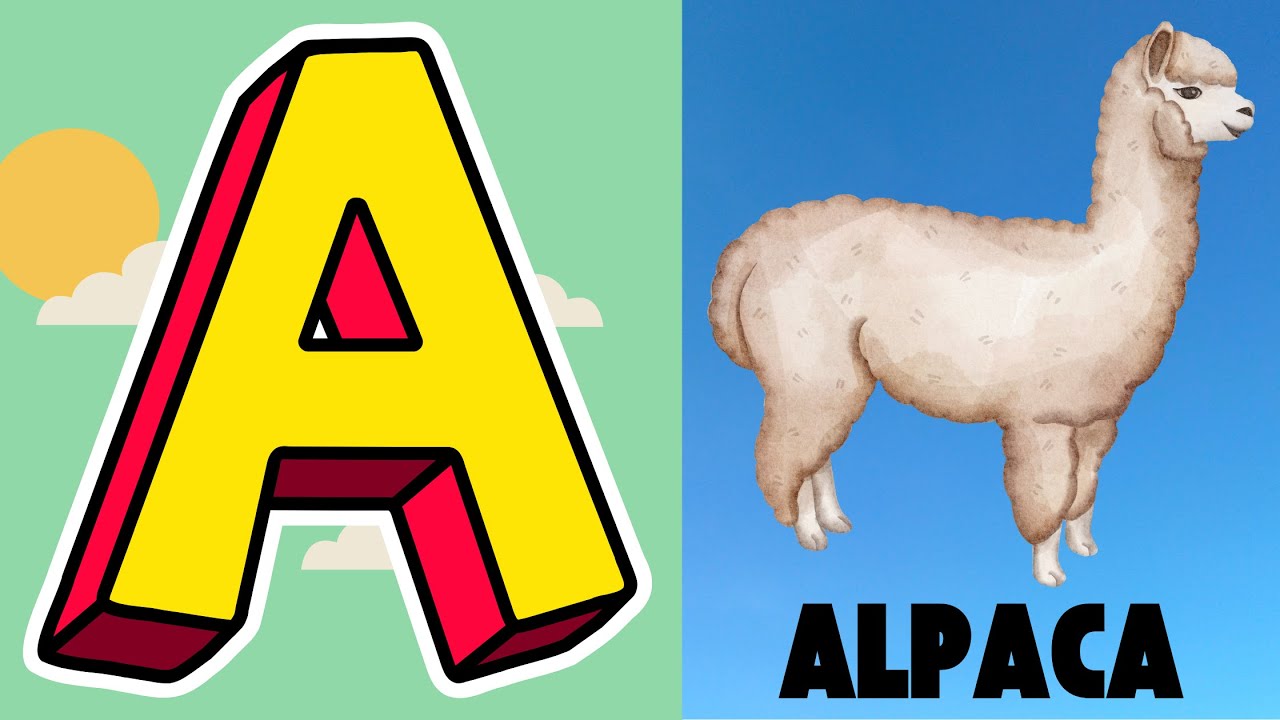Farm Animals ABC Phonics Song || ABC Song Nursery Rhymes || ABC ...