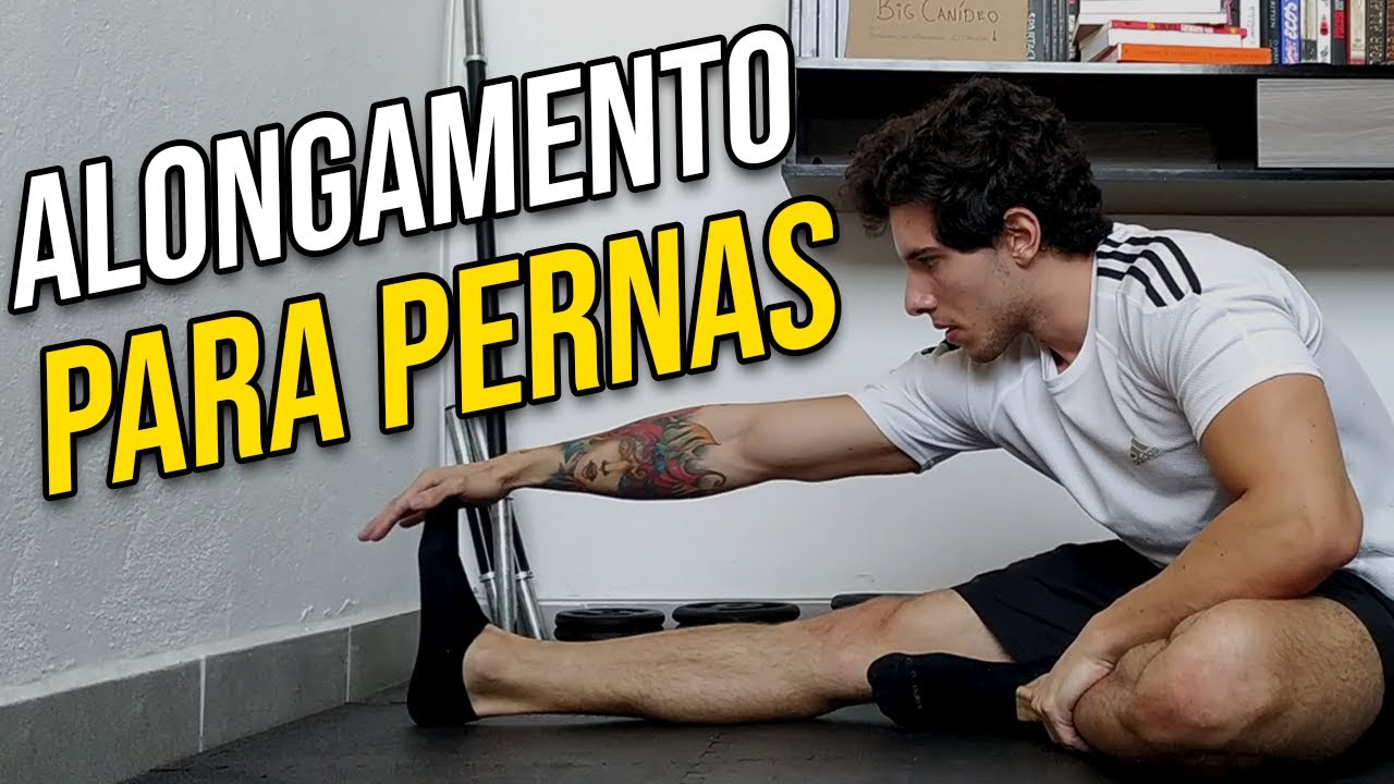 ALONGAMENTOS PARA PERNA - Rotina completa - YouTube