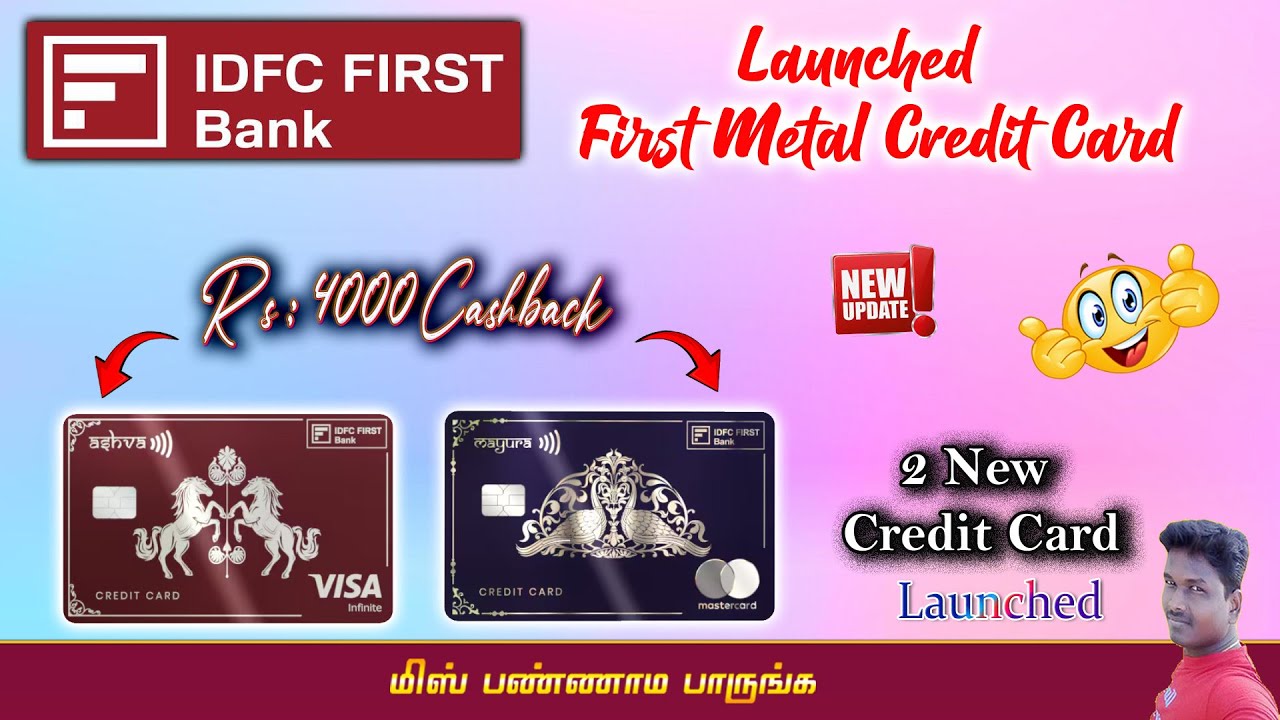 IDFC Bank Launched First Metal Credit Card full details in Tamil@Tech ...