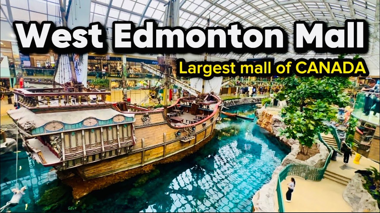 West Edmonton Mall Tour | NorthAmerica's Largest Mall | BIGGEST ...