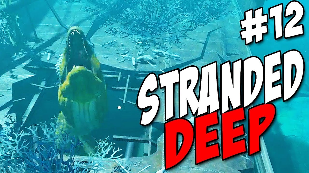 Fighting a Giant SEA CREATURE in Stranded Deep | UPDATE 0.33 Missions ...