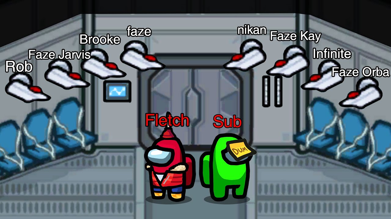 The Faze Clan hides as the SAME PROP in Among Us PROP HUNT! (Mod) - YouTube