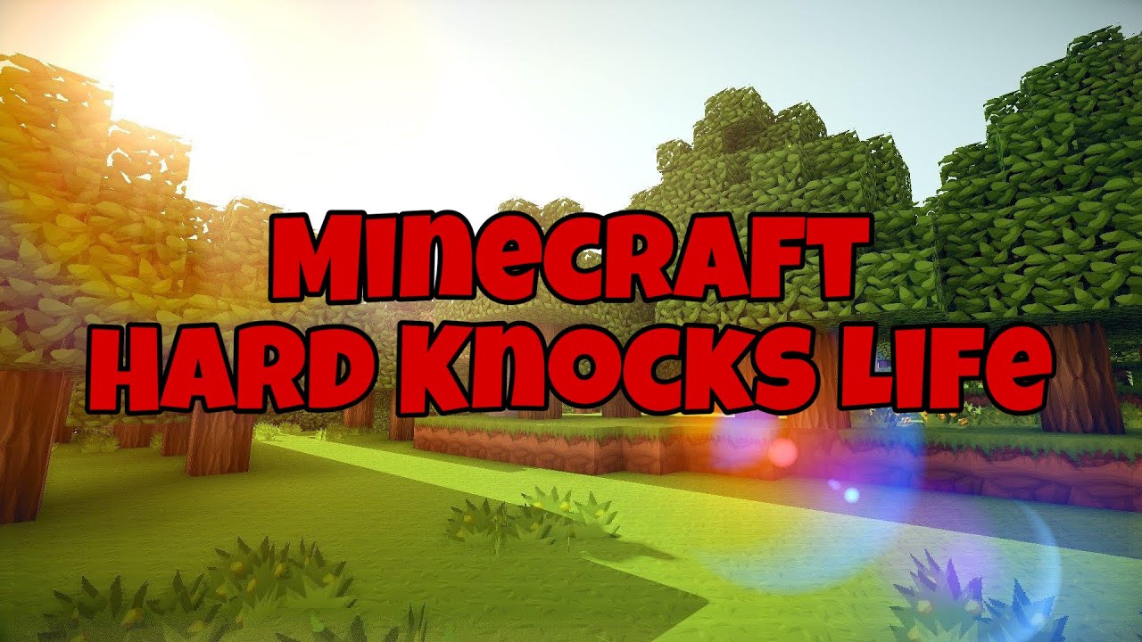 Minecraft Hard Knock Life - YouTube
