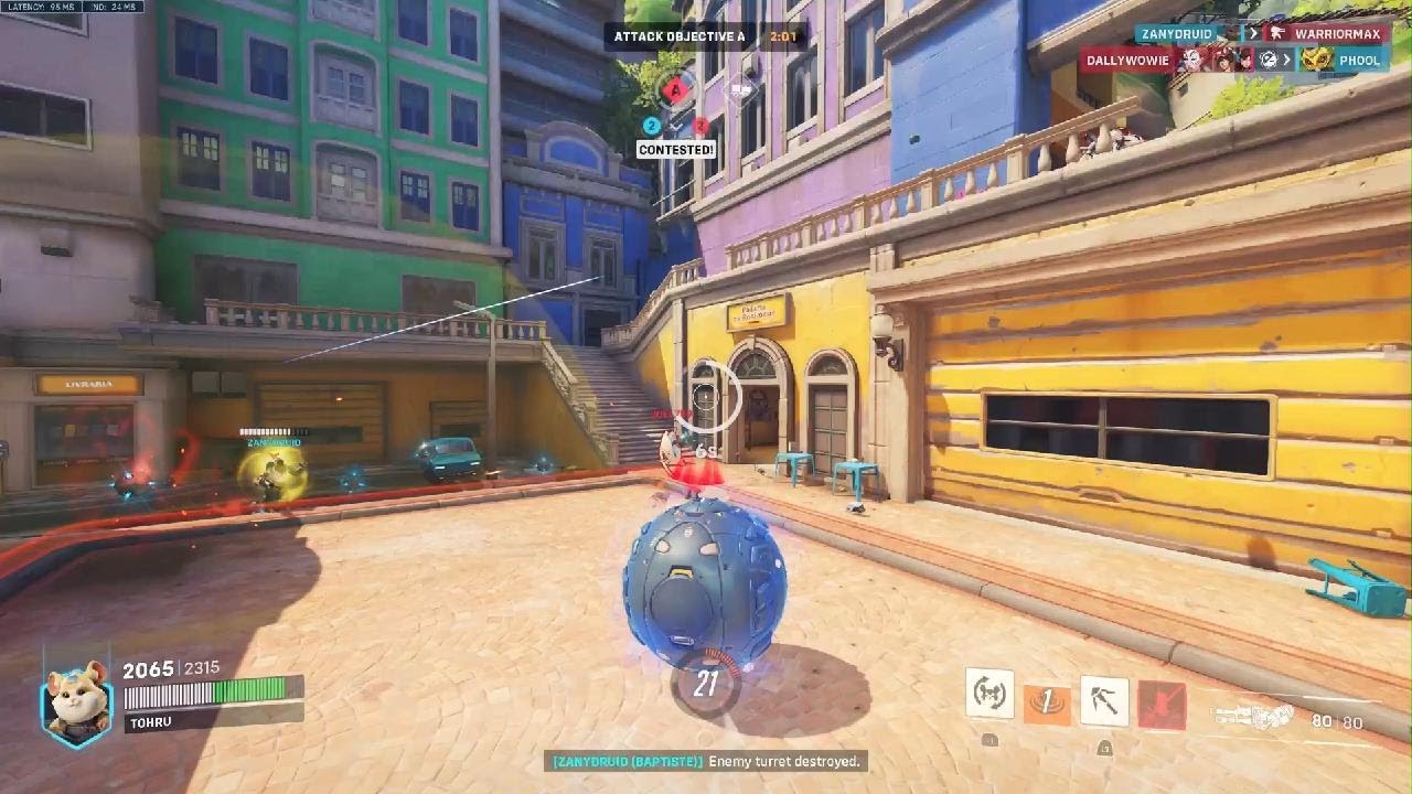 Total Mayhem unkillable Hampter - Overwatch 2 - YouTube