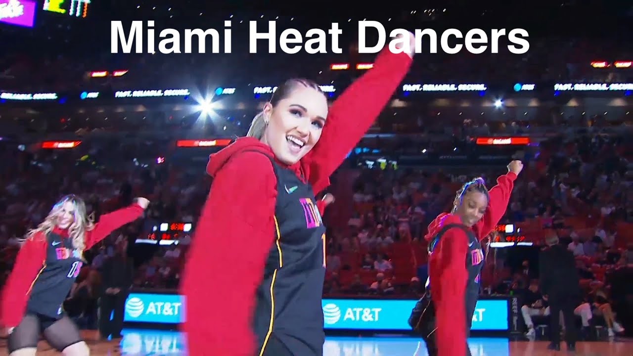 Miami Heat Dancers - NBA Dancers - 11/17/2021 dance performance - Heat ...