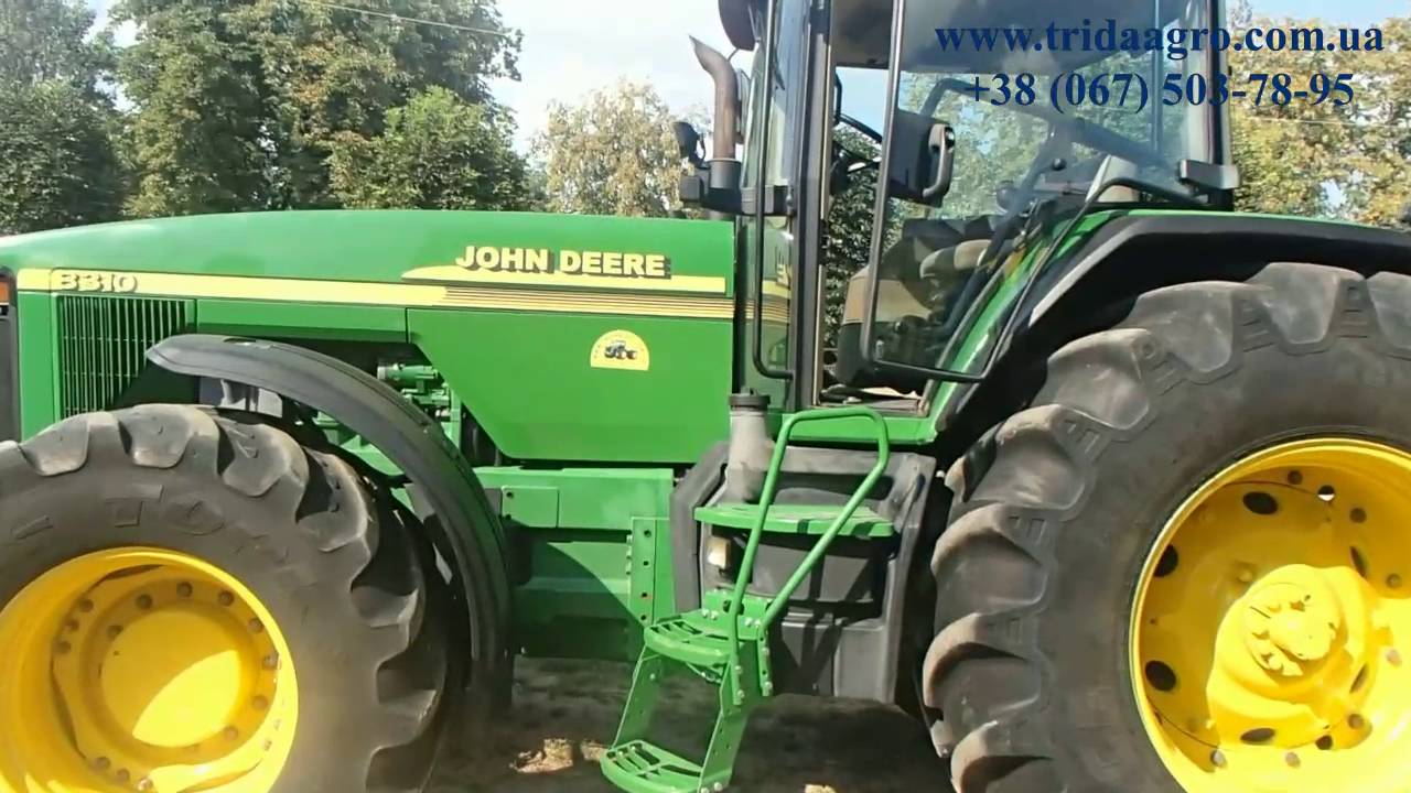 Трактор John Deere 8310 (2001) - YouTube