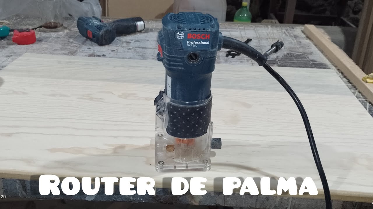 Router de palma o fresadora - YouTube