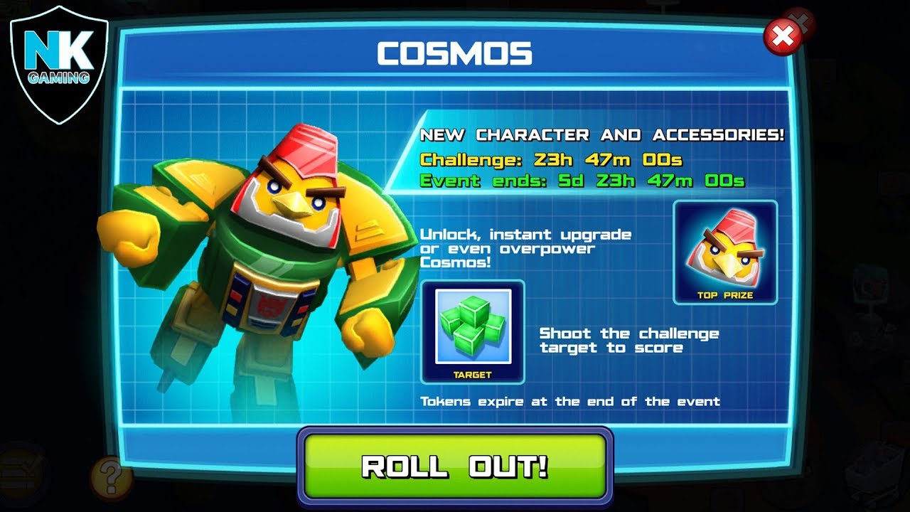 Angry Birds Transformers 2.0 - Cosmos - Day 1 - Preview Of Level 25 ...