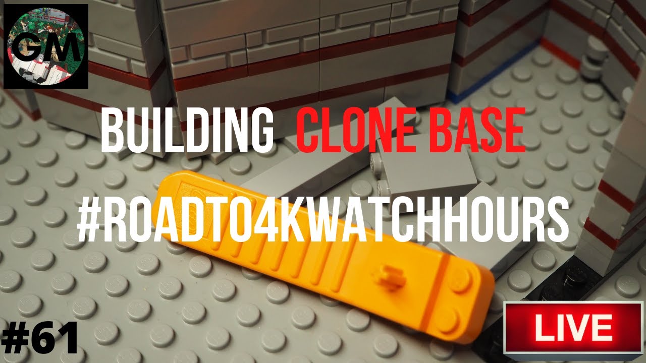 🔴LIVE - Building Clone Base?!! - Roadto4Kwatchhours #61 - YouTube