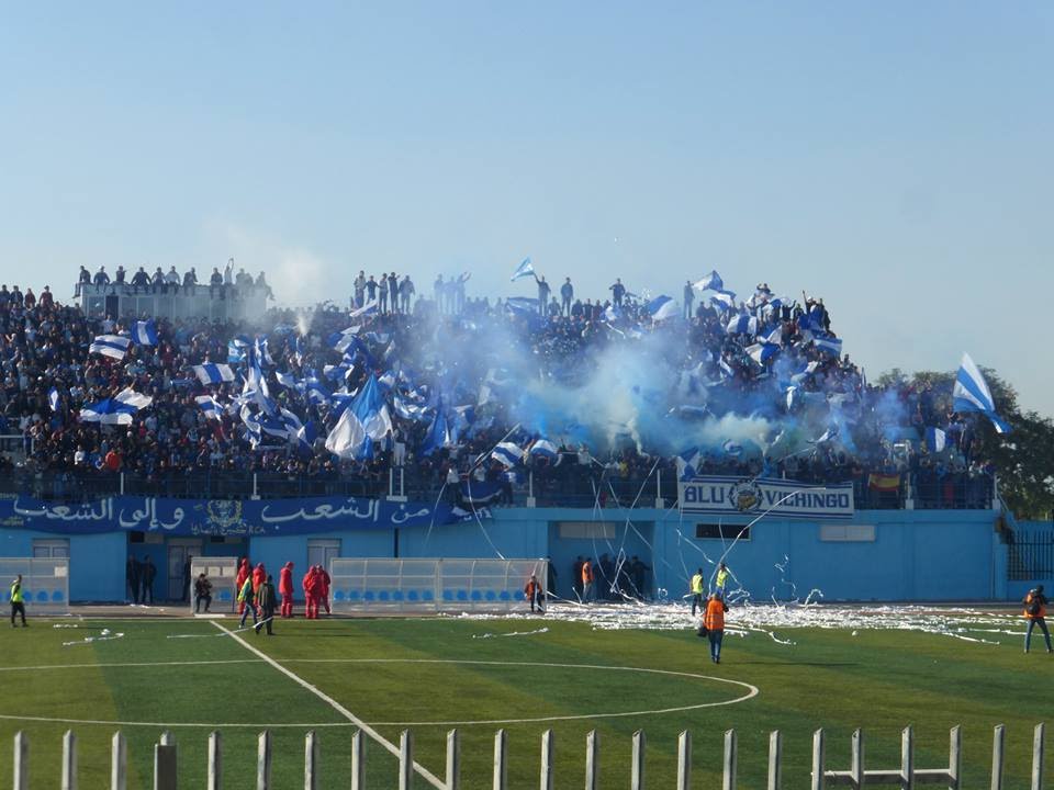 Animation Ultras Blu Vichingo : RCArbaa-CRBelouizdad - YouTube