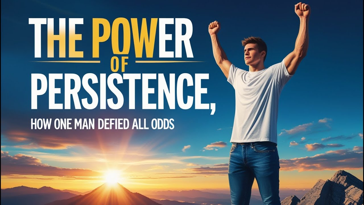 The Power of Persistence: How One Man Defied All Odds | Motivational ...