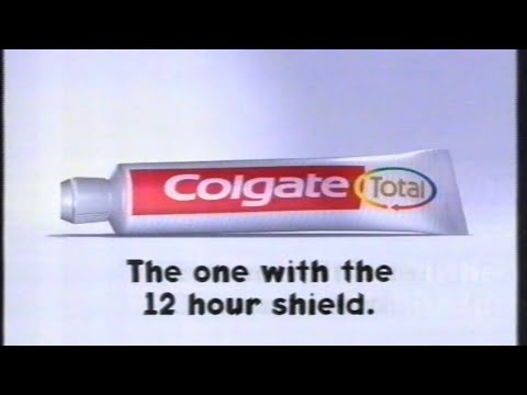Colgate Total toothpaste advert - Broadcast 1st May 1998 Channel 4 (UK ...