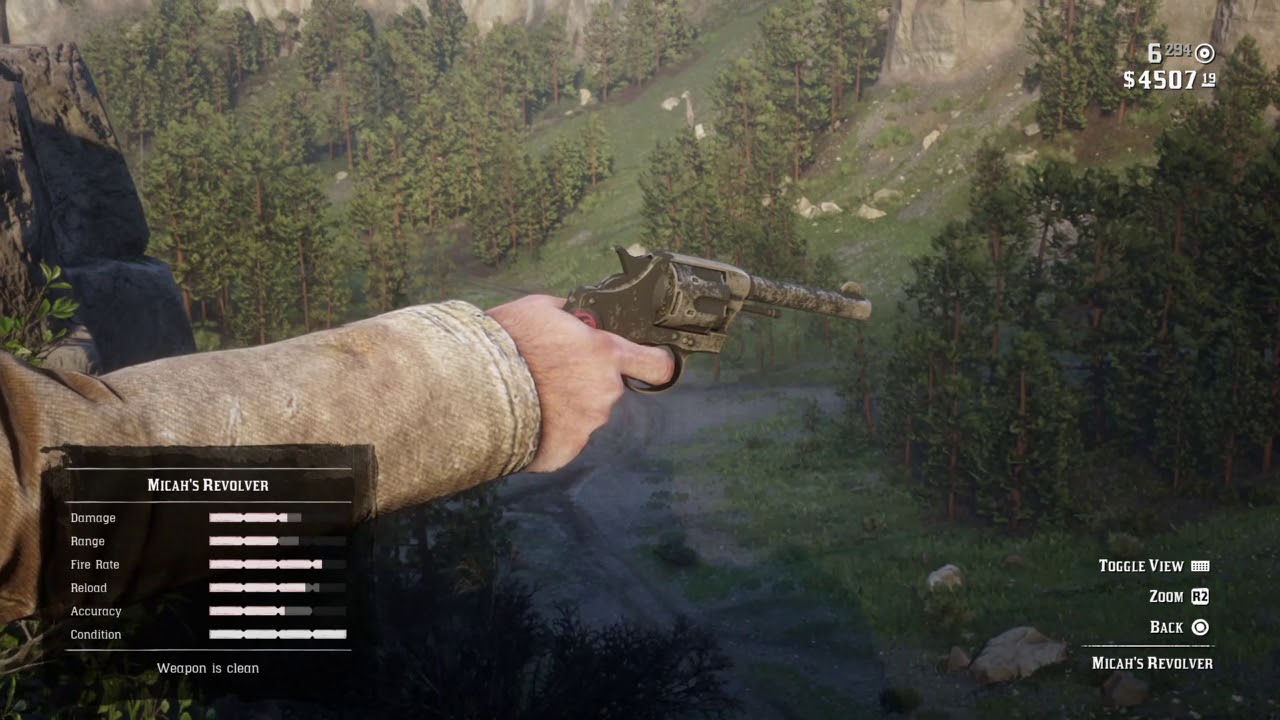 RDR2 Micah's Revolver in Chapter 2? - YouTube