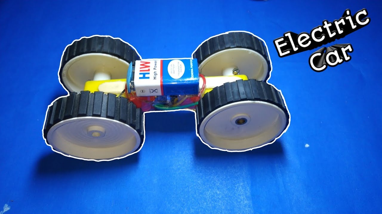 How to Make a Powerful Electric Car - At Home - Easily - Awesome Ideas ...