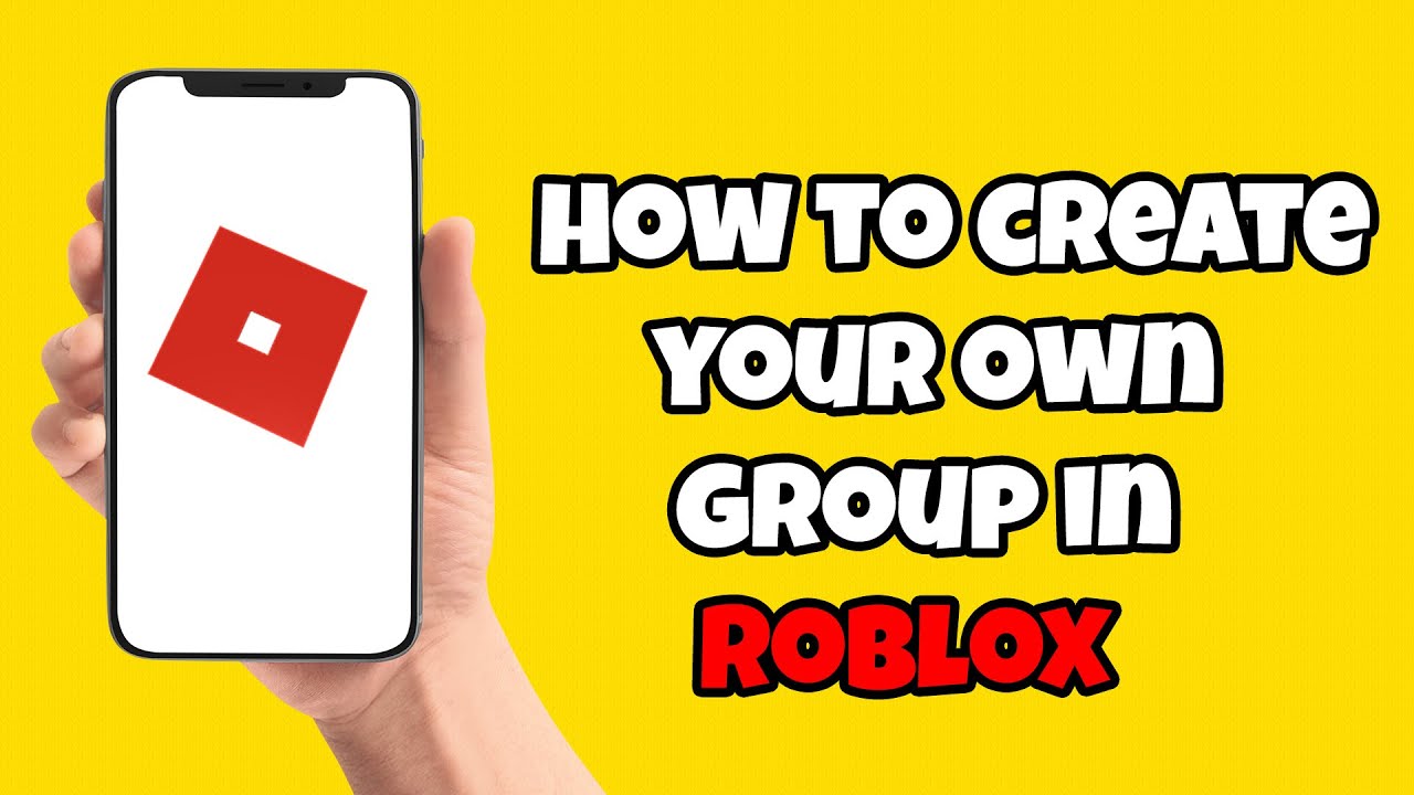 How To Create a Roblox Group in Roblox! [2023] - YouTube
