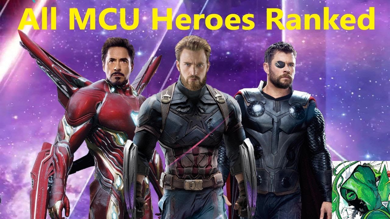 All Marvel Heroes Ranked by Power Levels - YouTube