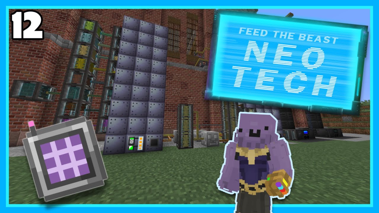 FTB NeoTech - Ep. 12 - Extreme Oil Processing & Wireless AE2 - YouTube