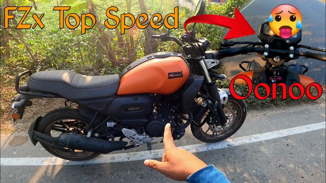 Yamaha FZX Top Speed🔥 | New Yamaha FZ x Top Speed | FZX Top Speed ...