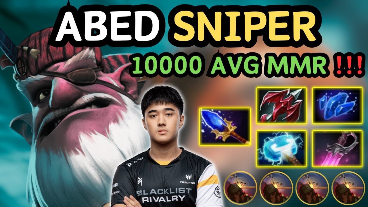 🔥 ABED SNIPER Midlane Highlights 7.35d 🔥 EZ Mid Sniper Highlights By ...