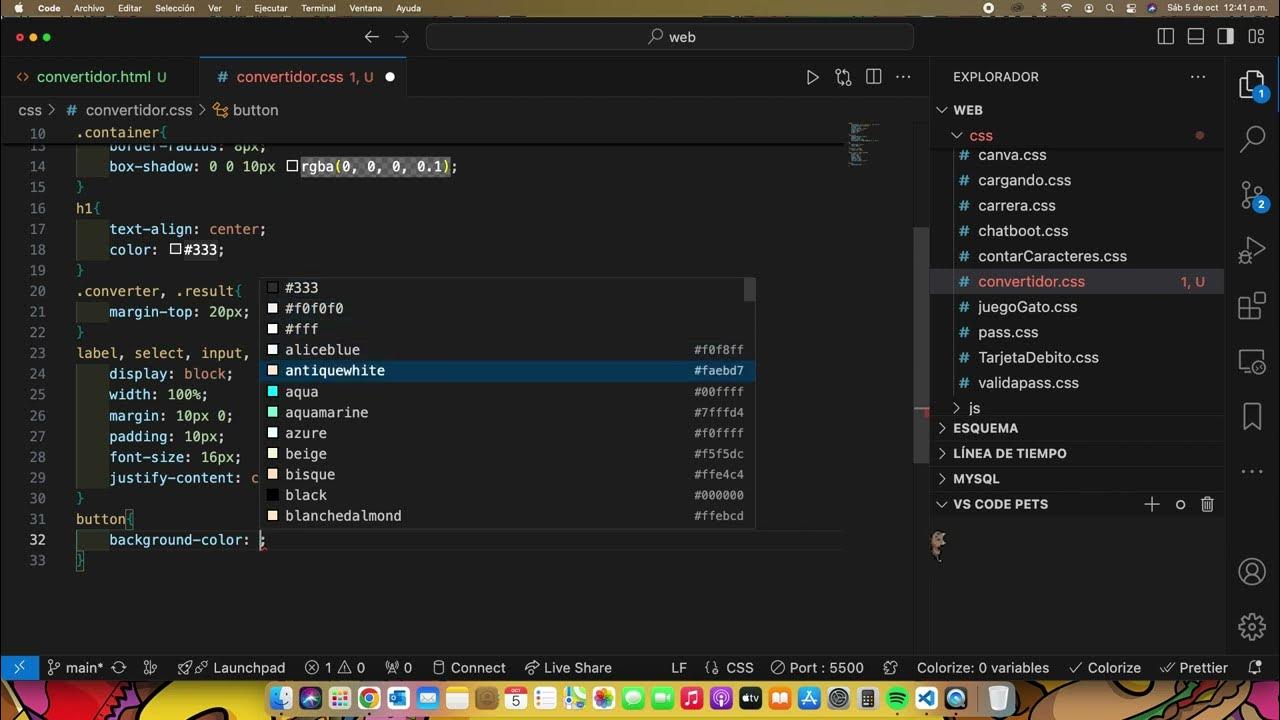 Crea un convertor de sistemas numéricos con HTML, CSS y JavaScript - YouTube