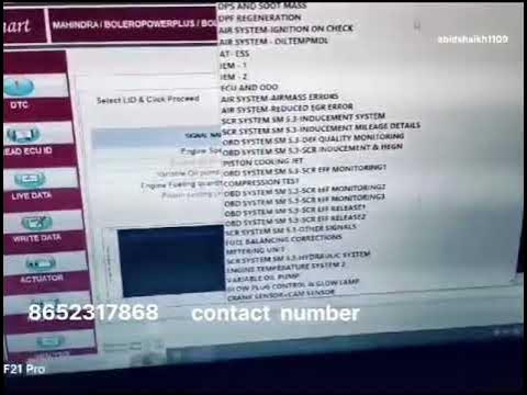 Bolero power plus bs6 regeneration full process free d.p.f password 🔑 - YouTube