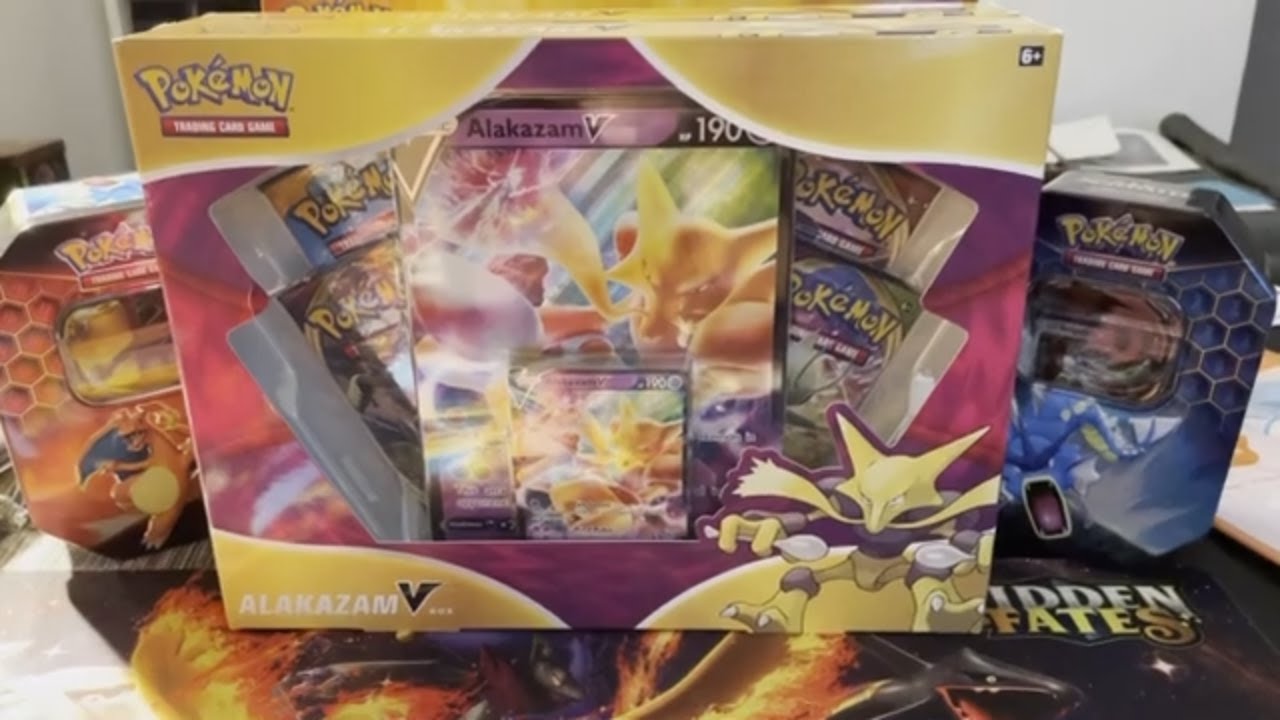 Opening the Pokémon Alakazam Collection Box! What’s inside? - YouTube