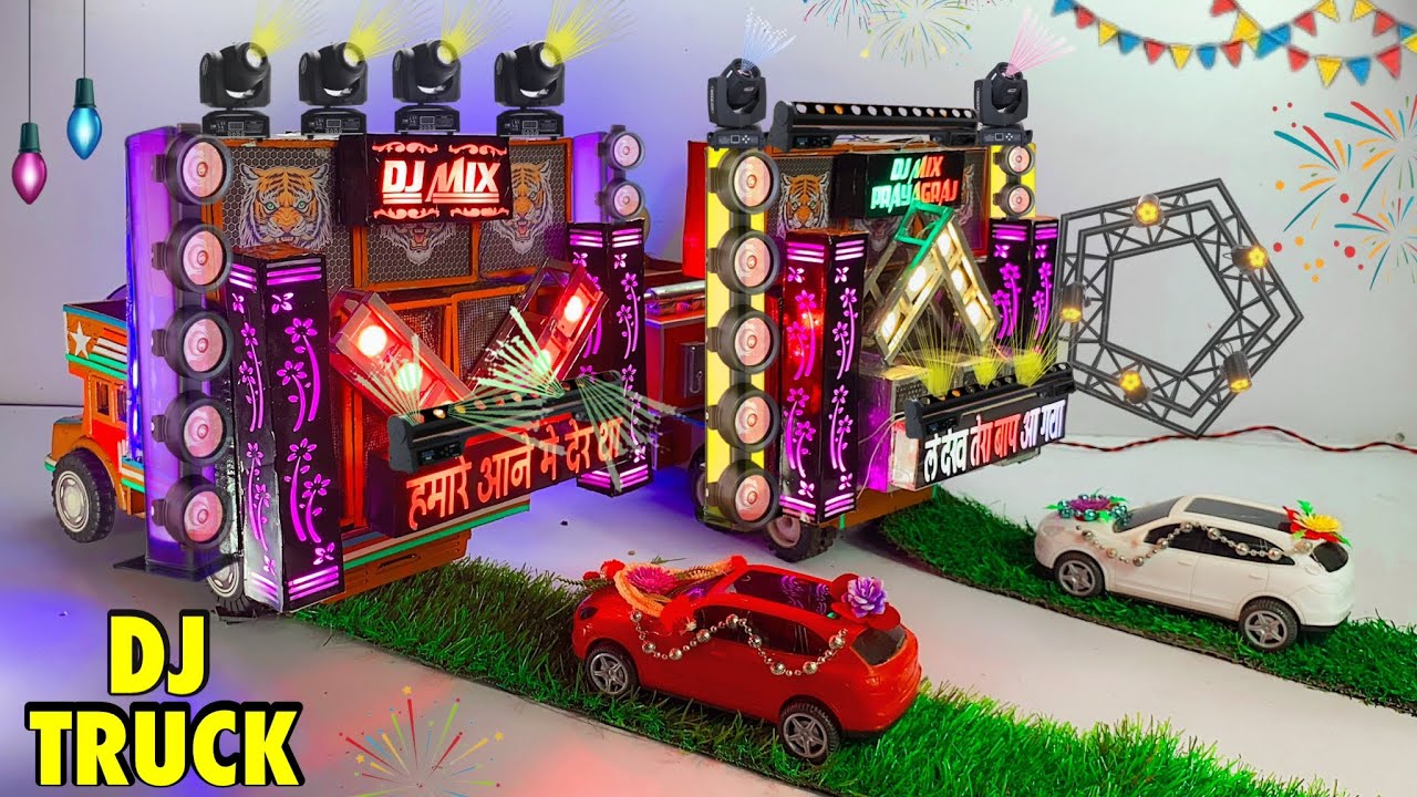 DIY Mini Wedding DJ Road Lights shaadi wala DJ | Creative DJ with ...