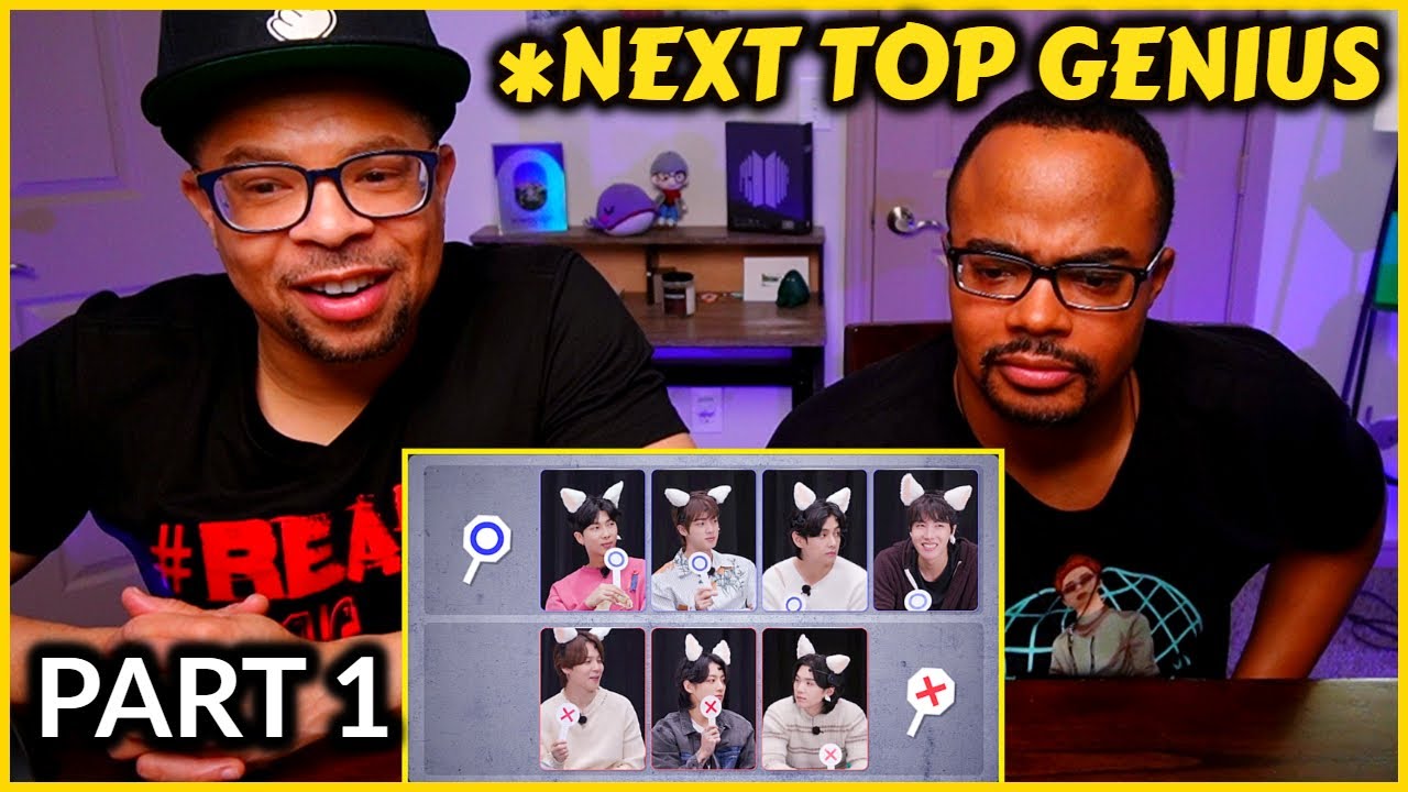 Run BTS Reaction - 'Next Top Genius' Part 1 - YouTube