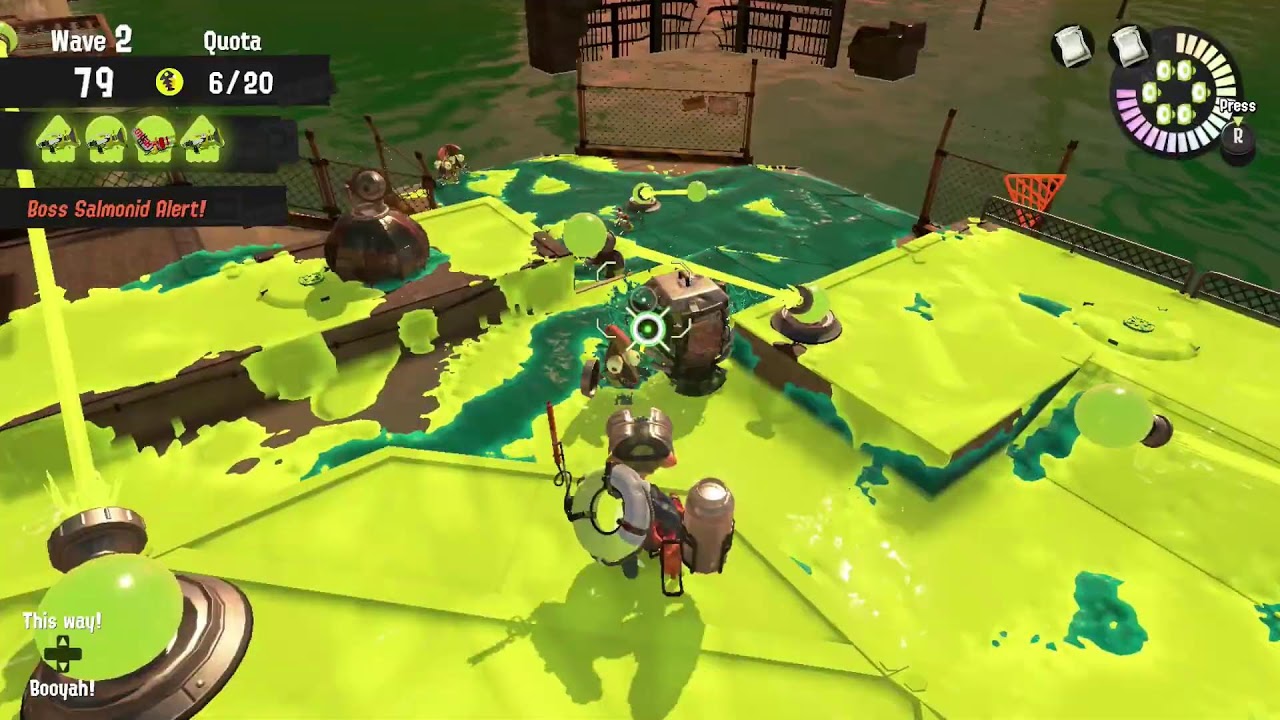 【Salmon Run 】 Bonerattle Arena (Recon) - YouTube