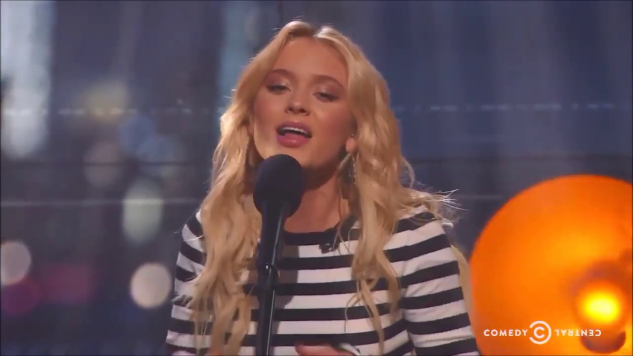 Zara Larsson So Good Live The Daily Show Youtube