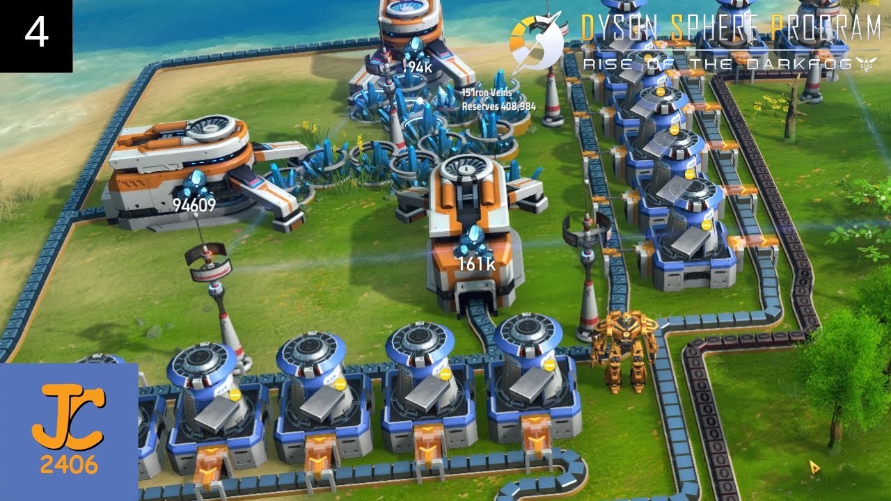 The First Iron Monstrosity – Dyson Sphere Program “Dark Fog” Part 4 ...