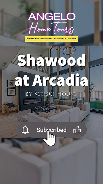 Las Vegas Brand New Luxury Homes | Shawood at Arcadia in Summerlin - YouTube