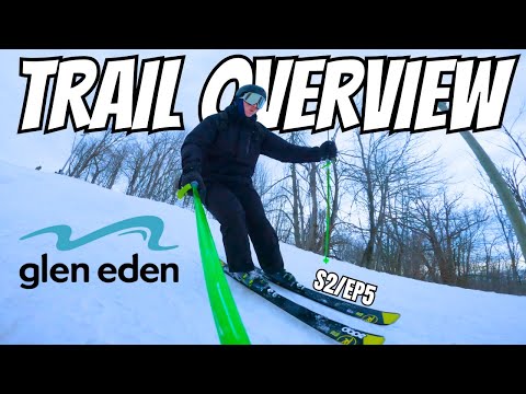 Every TRAIL at GLEN EDEN Ski Resort | 2025 Updated | POV & Timestamps