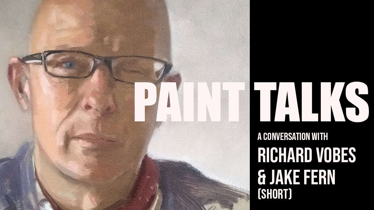 PAINT TALKS - Painting and talking to Richard Vobes (short) - YouTube