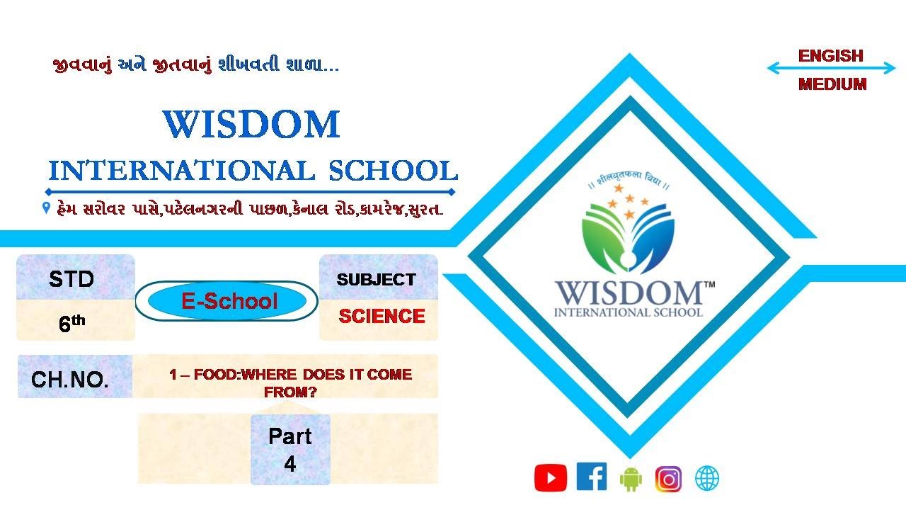 STD - 6 SCIENCE CH-1 PART-4(ENG.MED.) - YouTube