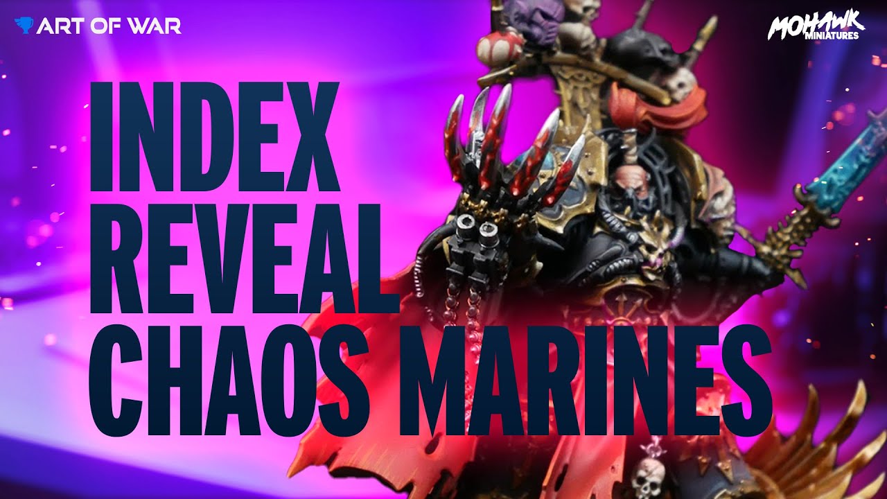 NEW Chaos Space Marines Index Review! What's Competitive in 10th ...