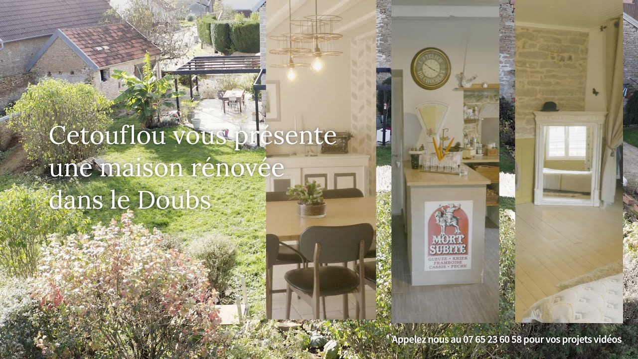 Vidéo immobilière d'une maison rénovée - YouTube