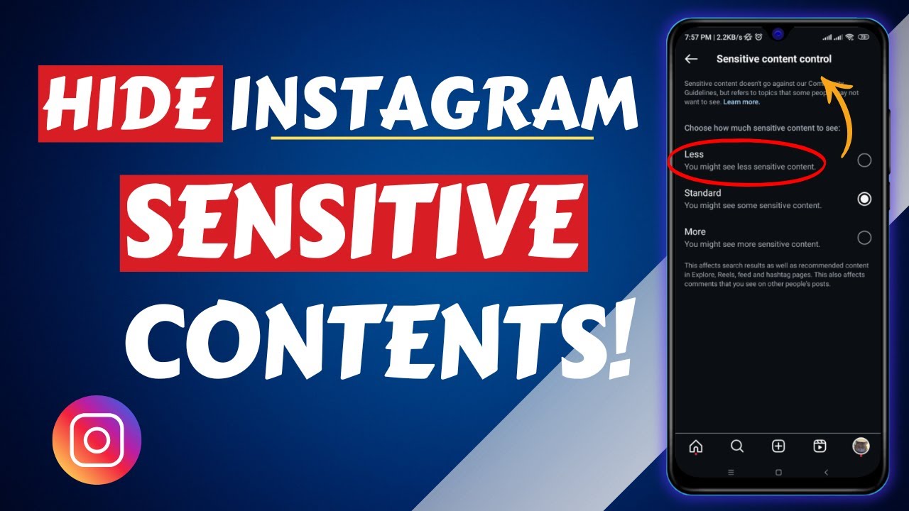 How to Turn Off Sensitive Content on Instagram on Android | Control ...